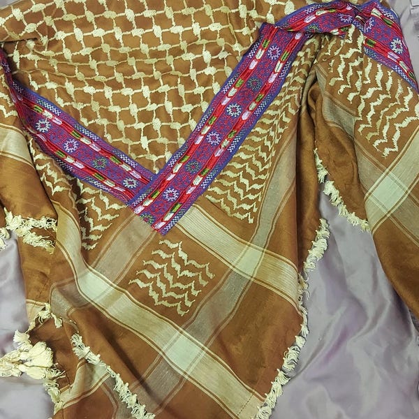 Palestine Hirbawi Kufiya Scarf made in Palestine - Etsy