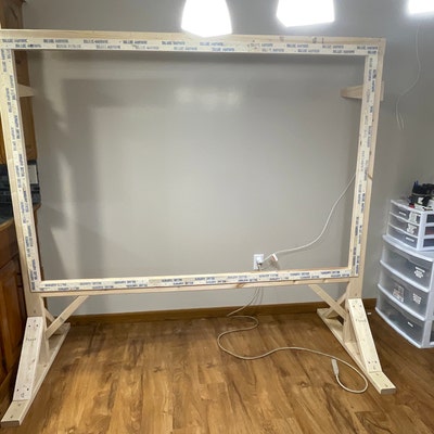 Wooden Free Standing Frame for Rug Tufting Pine Strong and Stable With ...