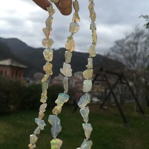 Very Rare Natural Gem Australian Matrix Black Opal 7 to 9MM - Etsy