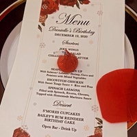 Twinkle Twinkle Little Star Printable Menu Card Baby - Etsy