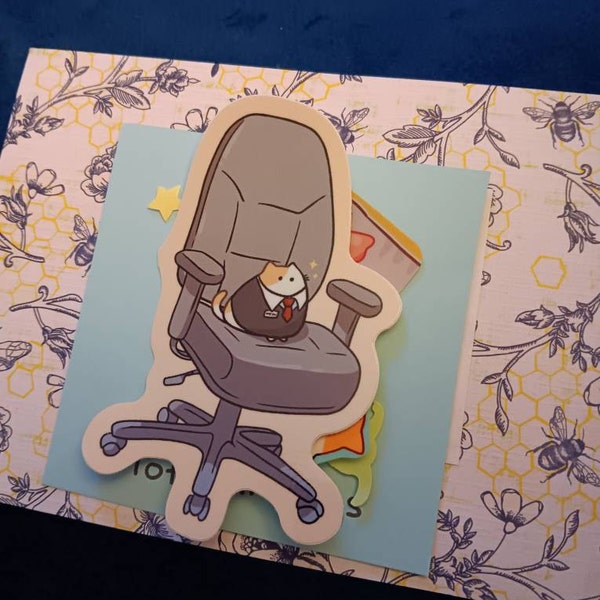 Boss Kitty Sticker / Cat Sticker / Vinyl Sticker / Journaling ...