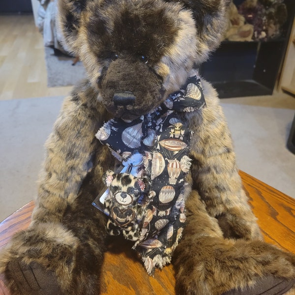 Bailey 22in/56cm Large Faux Fur Artist Teddy Bear by Patricia Bruce - Etsy