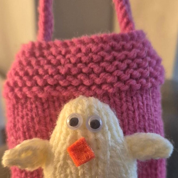 KNITTING PATTERN - Jigglypuff Inspired Choc Orange Cover or 9 Cms Toy ...