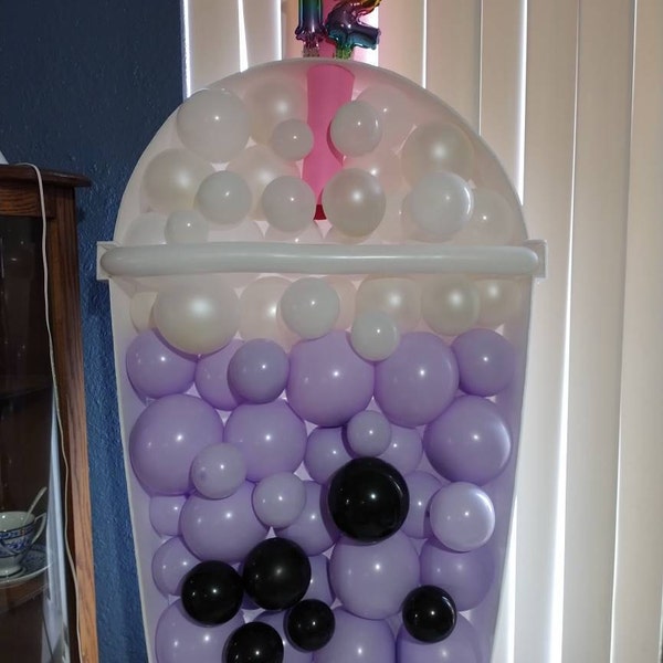 DIY Boba TEMPLATE ONLY, Boba Party Ideas, Bubble Tea Party, Boba Tea ...