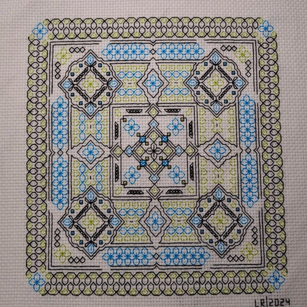 Blackwork Celtic Sampler, Cross Stitch PDF Pattern, Embroidery Pattern - Etsy