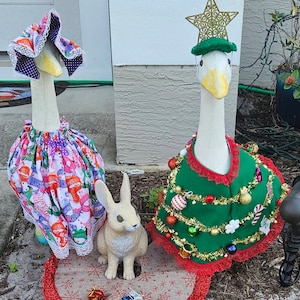 Goose Clothes, Goose Hoodie, Geese Clothes, Lawn Goose, Cement Goose ...