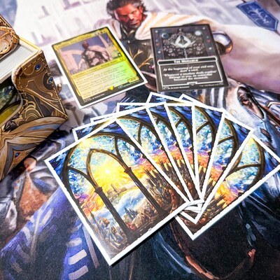 Mtg Sleeves: Mothman Encounter 100 Top Quality Colorful, Sharp This is ...