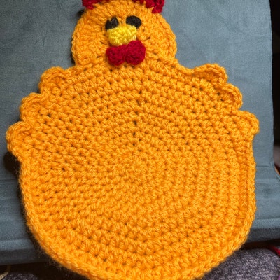 CROCHET PATTERN Farmhouse Trivet Potholder Crochet Pattern, Instant ...