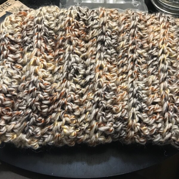 Crochet Cowl Pattern Instant Download 3 Button Cowl Pattern Neckwarmer