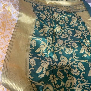 Sky Color Kanchipuram Soft Silk Saree Weaving Work Saree - Etsy