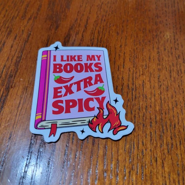 Spicy Books Hot Sauce Packet Inspired Bookmark - Etsy