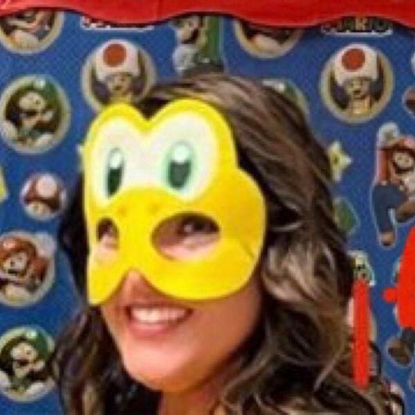 Koopa Trooper Embroidered Felt Mask red Plumber Turtle Mask Kid & Adult ...