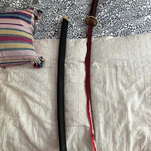 Hand-crafted Pink Katana - Original Design Fantasy Style Sword for ...