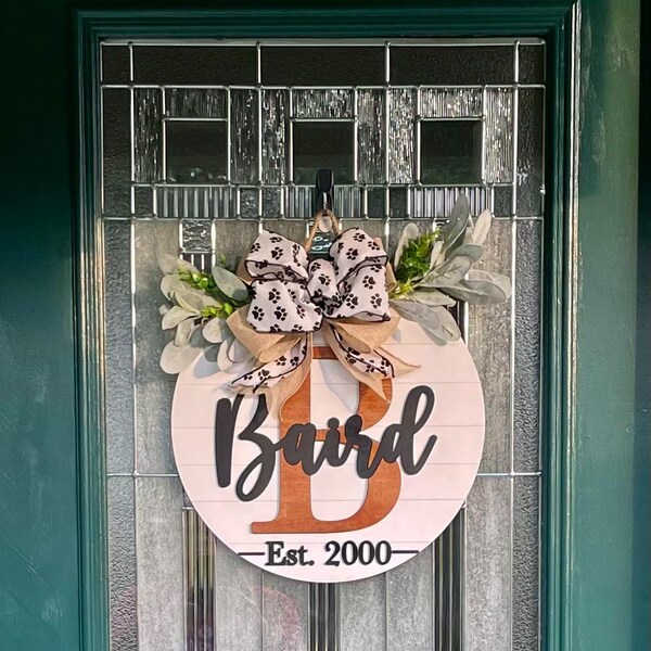 Welcome Signlast Name Signlast Name Door Signlast Name Front Door ...