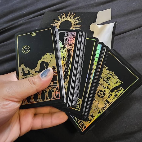 Moon Magic Tarot Deck: 78 Cards, Guidebook, Linen Bag & Cloth - Etsy