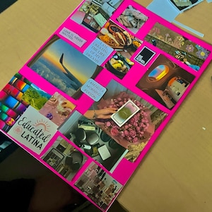 Latina Vision Board 2025: Spanish Affirmations, Photo Collage (digital ...