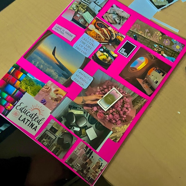 Teen Girl Vision Board: Positive Affirmations, Inspiration - Etsy