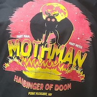 Mothman Harbinger of Doom Funny Cryptid Gift / T-shirts, Tank Tops, Longsleeves, Sweatshirts ...