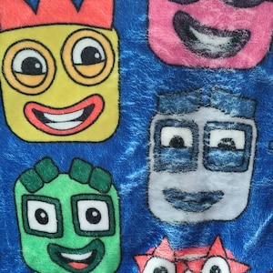 Numberblocks T-shirt, Characters 1-10, Unisex, Toddler, Youth, Adult - Etsy