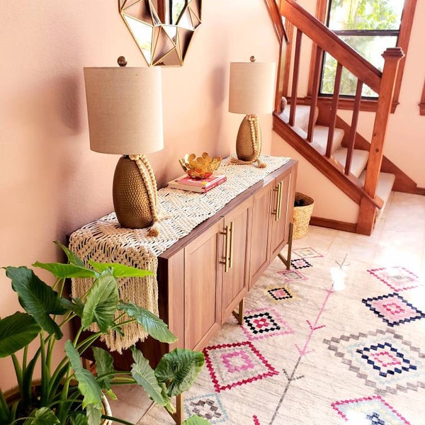 TABLE RUNNER Pattern - Macrame Tutorial - "colorio" - DIY Macrame Boho Pdf Pattern, Instruction ...