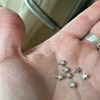 100 Very Tiny Star Beads, Smooth/plain, Shiny Silver Tone, 5mm - Etsy