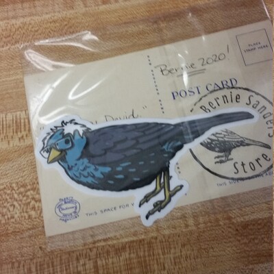 Birdie Sanders Sticker / Vinyl / Laptop Sticker / Small Bumper Sticker ...