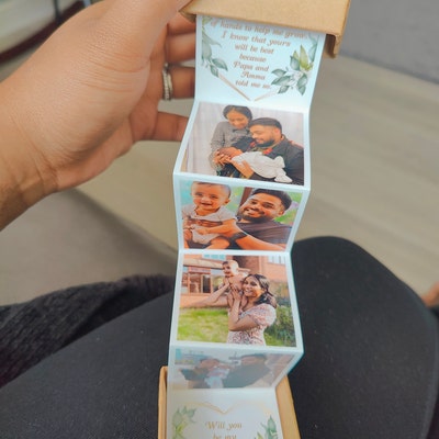 Personalised BFF Photo Pull up Gift Box for Your Bestie on Their ...