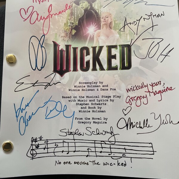 John Wick Script Signed- Autograph Reprints- Keanu Reeves - Screenplay ...