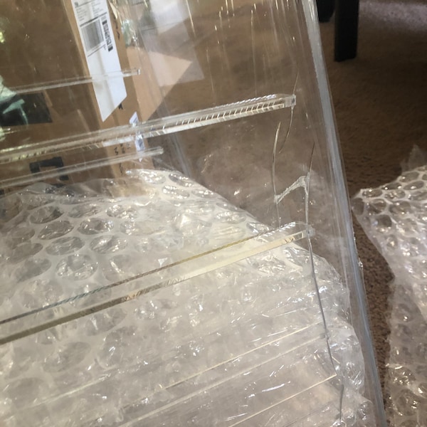 Displays2buy Acrylic Countertop Display Case 12"w X 6"d X12"h NO DOOR ...