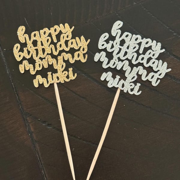 Glitter U of M Football Cupcake Toppers, Cupcake Toppers, University of ...