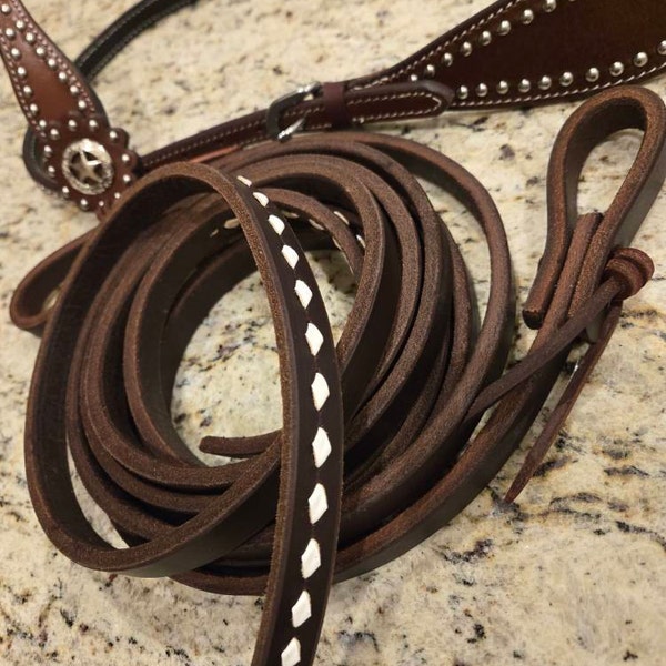 Butter Soft Headstall, Herman Oak Leather, Working Headstall, Western ...