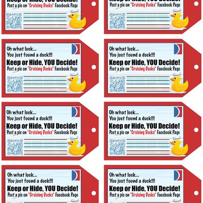 NCL Cruising Ducks INSTANT DOWNLOAD Tags Norwegian Cruise Rubber Duck ...