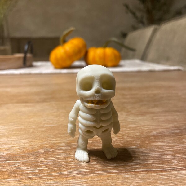 3D Printed Flexi Skeleton - Fidget Sensory - Unique Spookiness by Zou3d ...