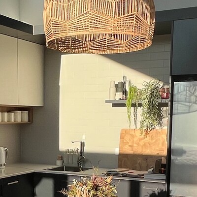 Fila Rattan Pendant Light. Kitchen Decor. Living Room Interior Decor ...