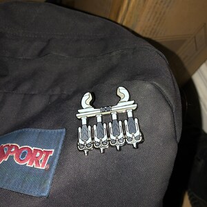 Hydra Dorney Park, Floorless Roller Coaster Enamel Pin Badge, Bolliger ...