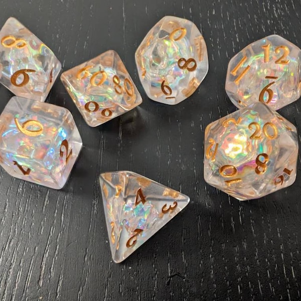 Panda-monium Dice Box and Panda Dice Set, Dungeons and Dragons, 7 ...