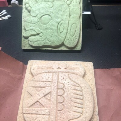 Decorative Tile Aztec Reed - Etsy