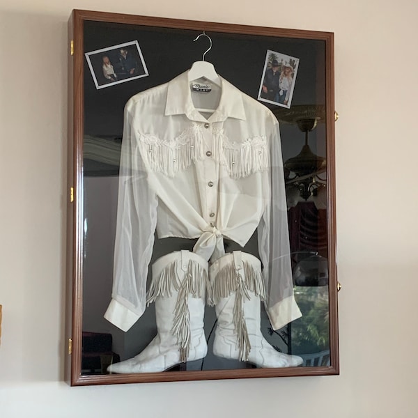 Extra Deep Jersey, Uniform, Jacket Display Case Cabinet Shadowbox - 98% ...