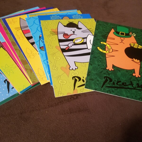 U.S. State Map Postcard Set of 50. Postcards Variety Pack. Post Cards ...