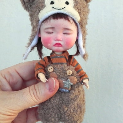 OB11 Doll Ob11 Doll Custom Doll Custom Doll Handmade Doll - Etsy