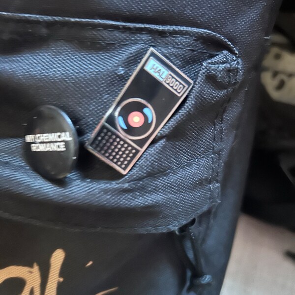 2001: A Space Odyssey HAL 9000 Hard Enamel Pin - 1.5in. - Etsy