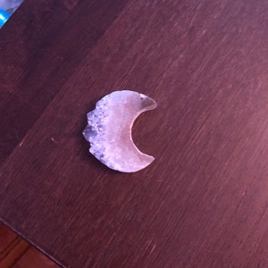 Amethyst Moon Crescent Moon Slices - Etsy