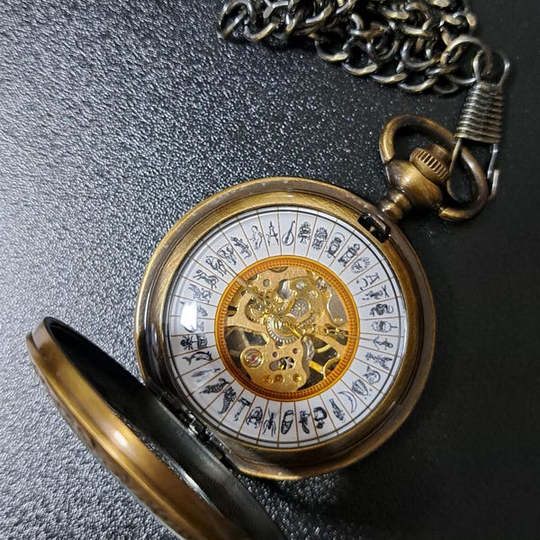 His Dark Materials Alethiometer. Mechanical Pocket Watch / Necklace ...