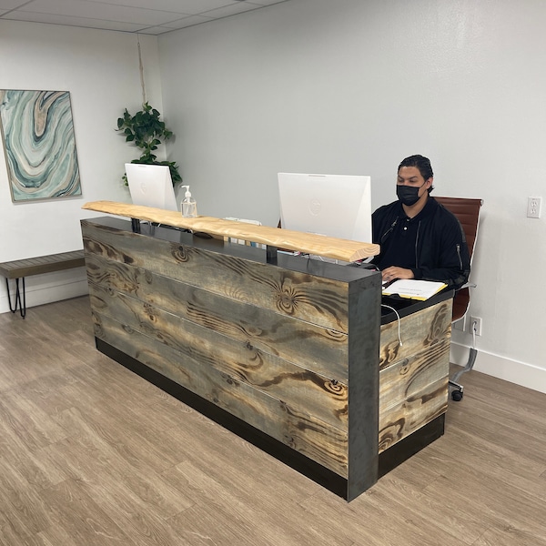 Memphis Reception Desk - Etsy