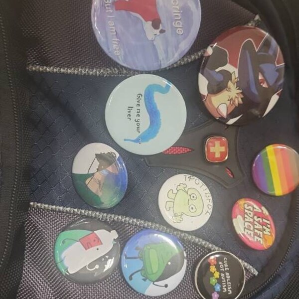 Object Show Bfb, Ii, Tnm Ship / Friend Button Pins - Etsy