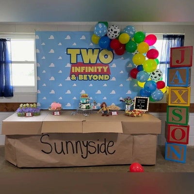 Blue Sky Two Infinity and Beyond Theme Birthday Party Decoration Decor ...