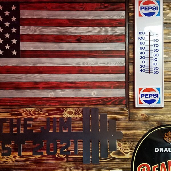 Gym Sign | Personalized Home Gym Sign | Custom Metal Gym Sign | Home ...