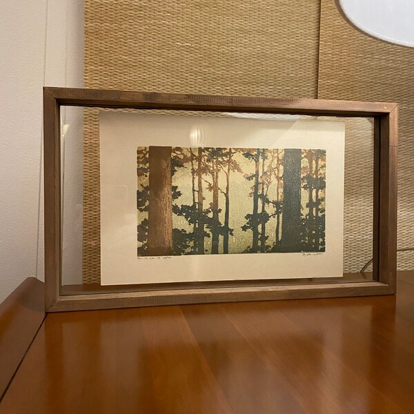 Woodblock Print Forest No. 19 V. 2 Moku Hanga Limited Edition Hand ...