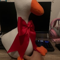 Goose Plush From the Untitled Goose Game, Unofficial, Video Game, Goose ...