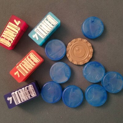 Republic Credits set of 10 Star Wars Inspired Credit Chips Sabacc ...